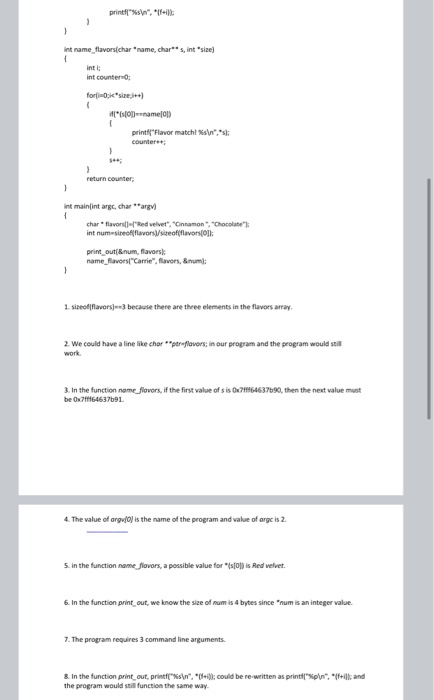 Solved Problem 2 #include void print_out(int *num, char* | Chegg.com