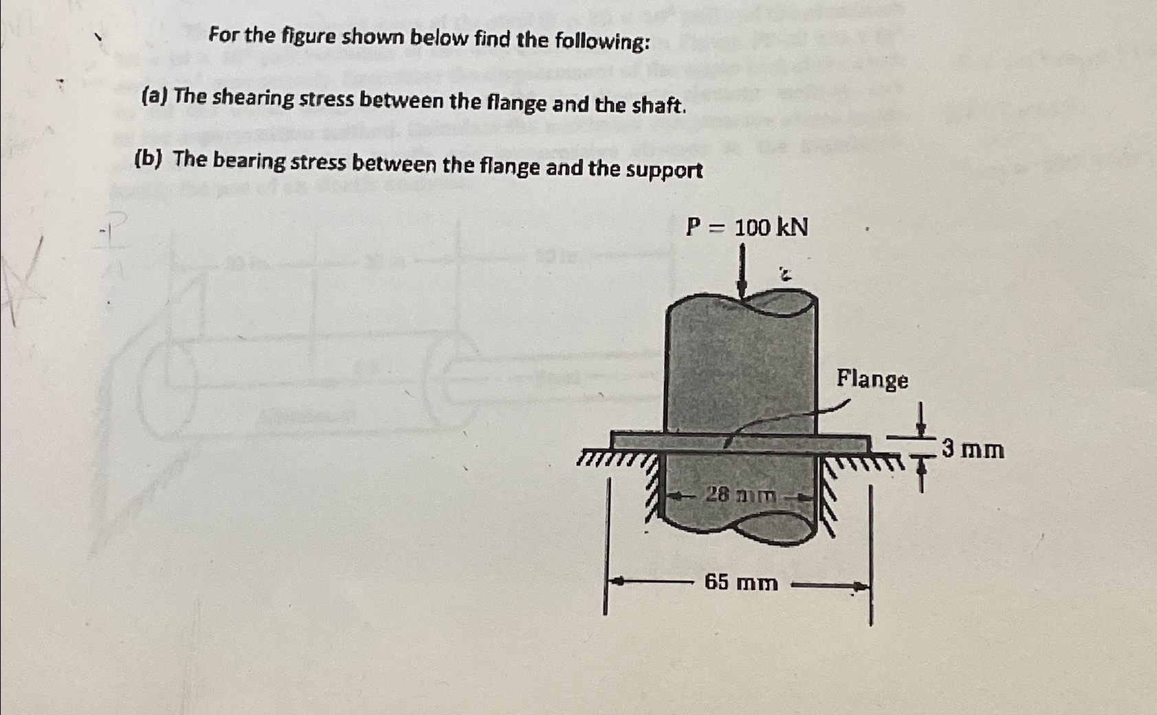 Solved For the figure shown below find the following:(a) | Chegg.com