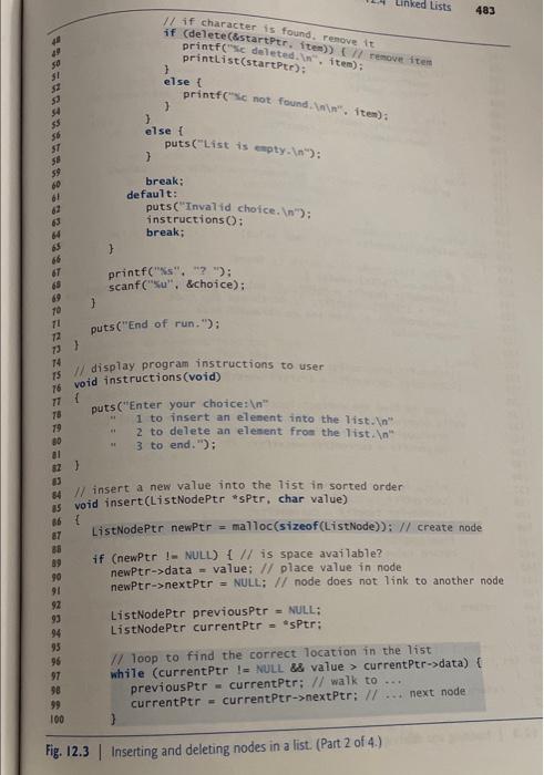 Solved Create a linear linked list by reading data | Chegg.com