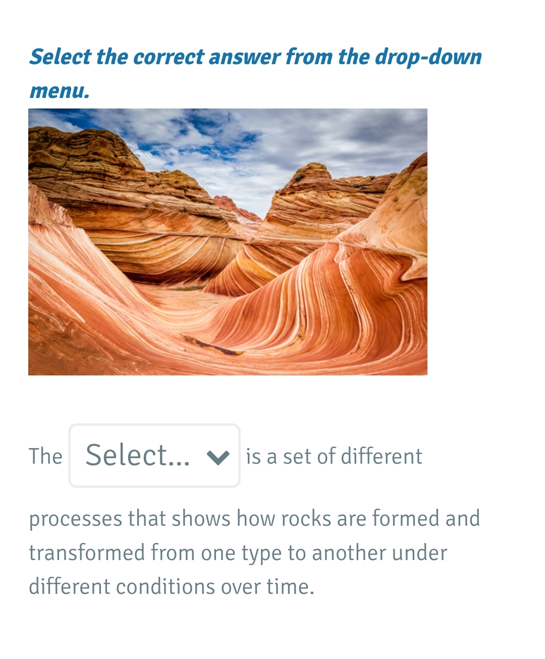 Solved Select the correct answer from the drop-down | Chegg.com