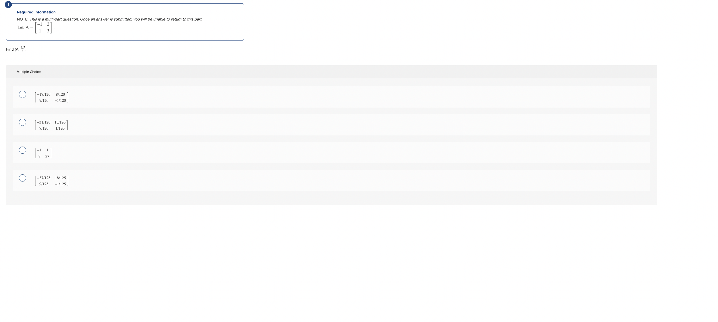 Solved Required informationNOTE: This is ﻿a multi-part | Chegg.com