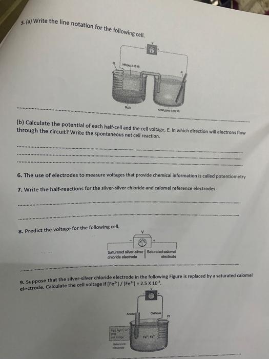 Solved 5. (a) Write the line notation for the following | Chegg.com