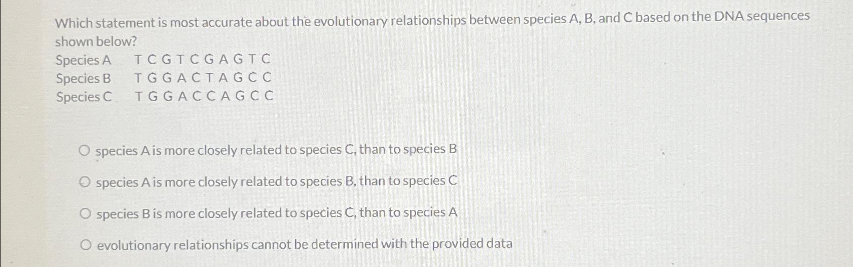 Solved Which statement is most accurate about the | Chegg.com
