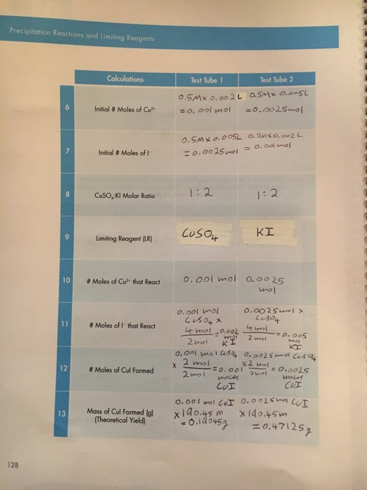 Solved DATA COLLECTION 1. Data Collection, Calculations, and | Chegg.com