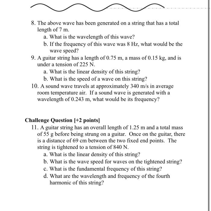 Solved 1. What is a transverse wave? Explain. 2. A train | Chegg.com