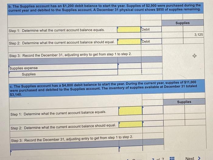 Solved Step 1: Determine what the current account balance | Chegg.com