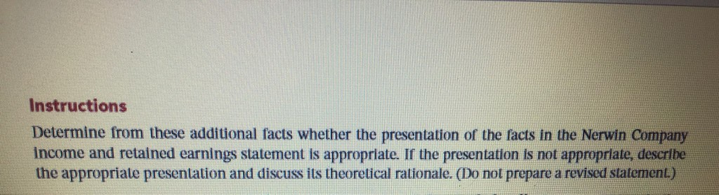 Solved P4.5 (LO 2, 3, 4, 5) (Unusual or Infrequent Items) | Chegg.com