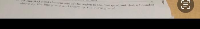 Solved Theith bo the tino y= Find tivlow by the nurve y=x3, | Chegg.com