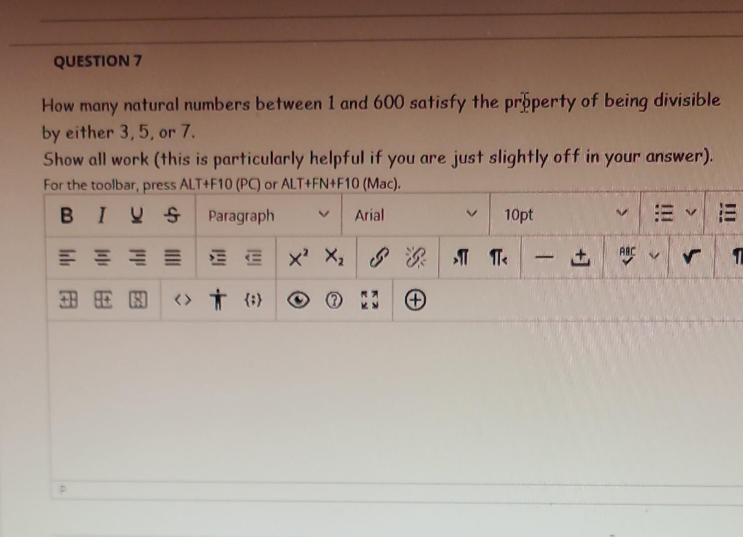 Solved How many natural numbers between 1 and 600 satisfy | Chegg.com