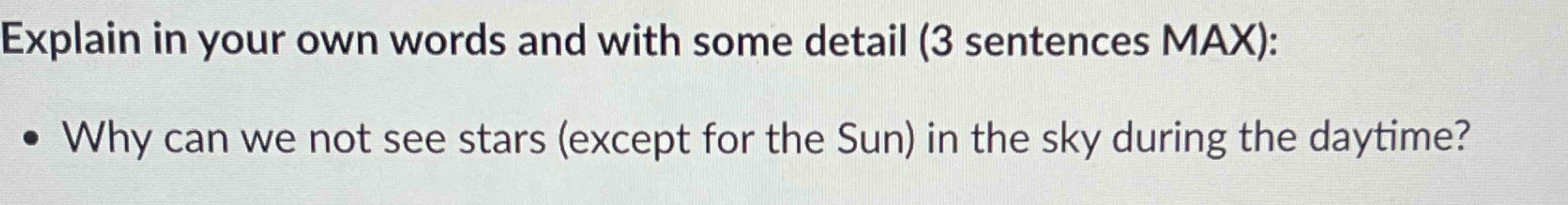 Solved Explain in your own words and with some detail ( 3 | Chegg.com