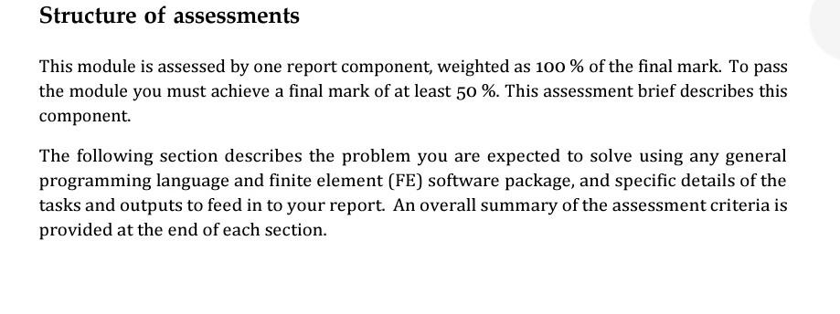 Consider a fixed free column of height L=5 m with | Chegg.com