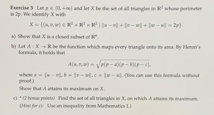 Solved a) Let (V. (..) be a Euclidean vector space and let w | Chegg.com