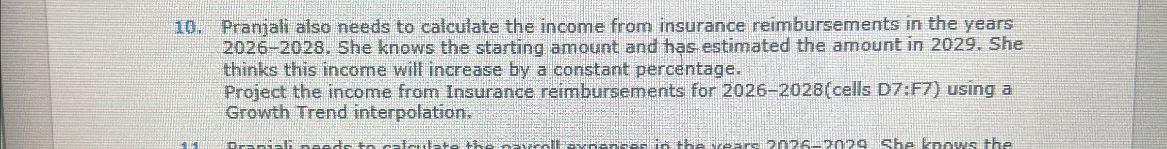 Solved Pranjali also needs to calculate the income from | Chegg.com