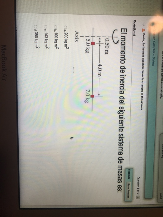Solved wers le saved automatically Install stion Completion | Chegg.com