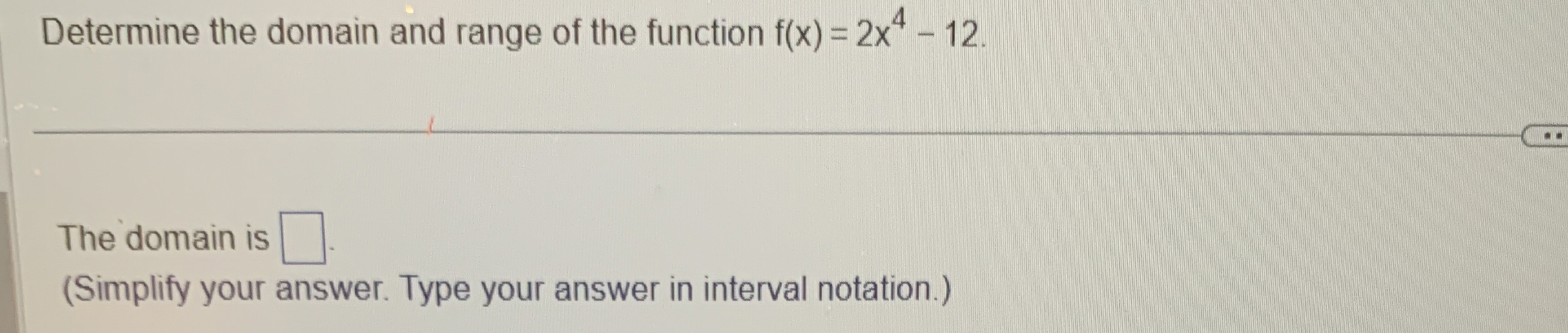 Solved Determine the domain and range of the function | Chegg.com