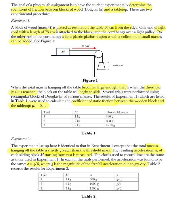 Solved 1. Before Trial 1 of Experiment 1 is complete, when | Chegg.com