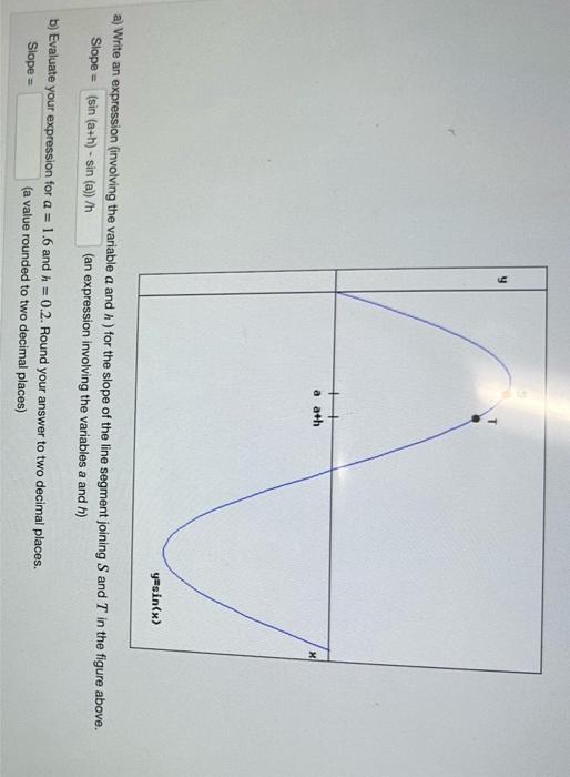 A Write An Expression Involving The Variable A And 2313