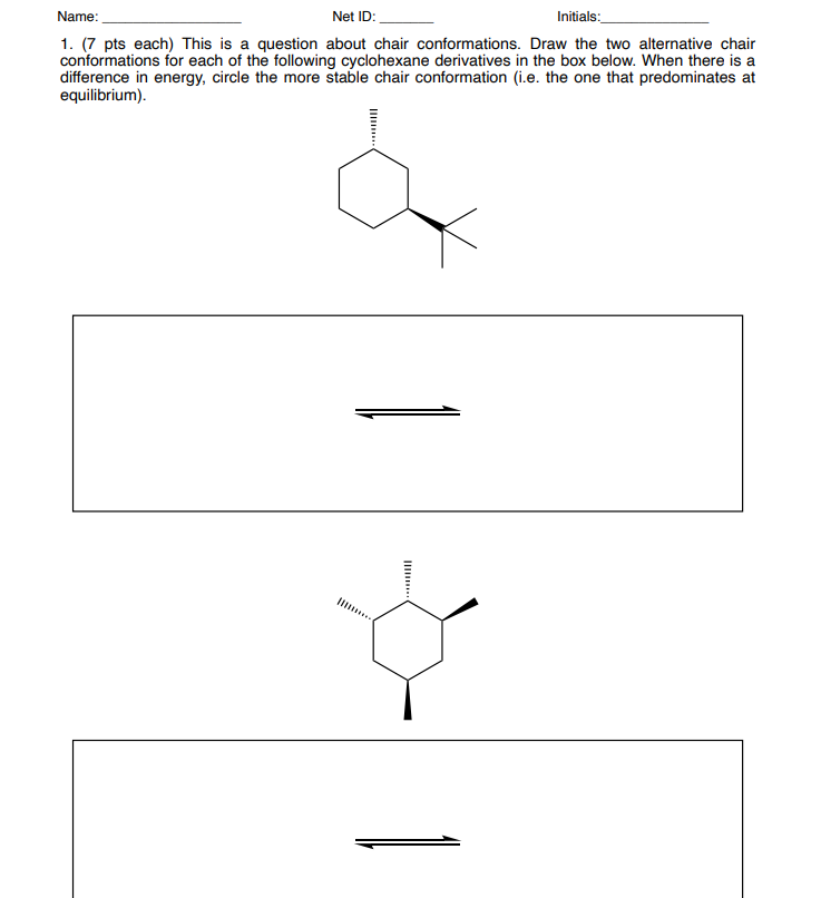 Solved (7 ﻿pts each) ﻿This is a question about chair | Chegg.com