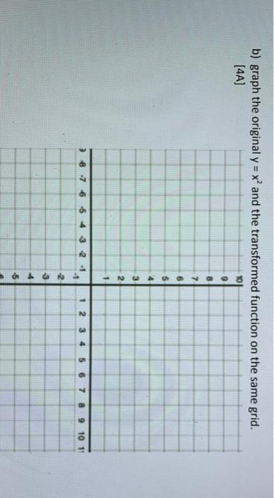 Solved 1. For the function y = -2x? a) describe the | Chegg.com