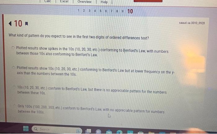 Solved What kind of pattern do you expect to see in the | Chegg.com