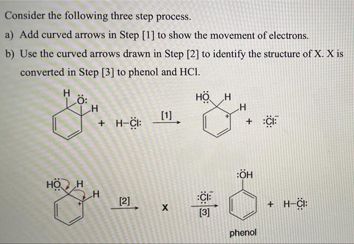 Solved Consider the following three step process. a) Add | Chegg.com