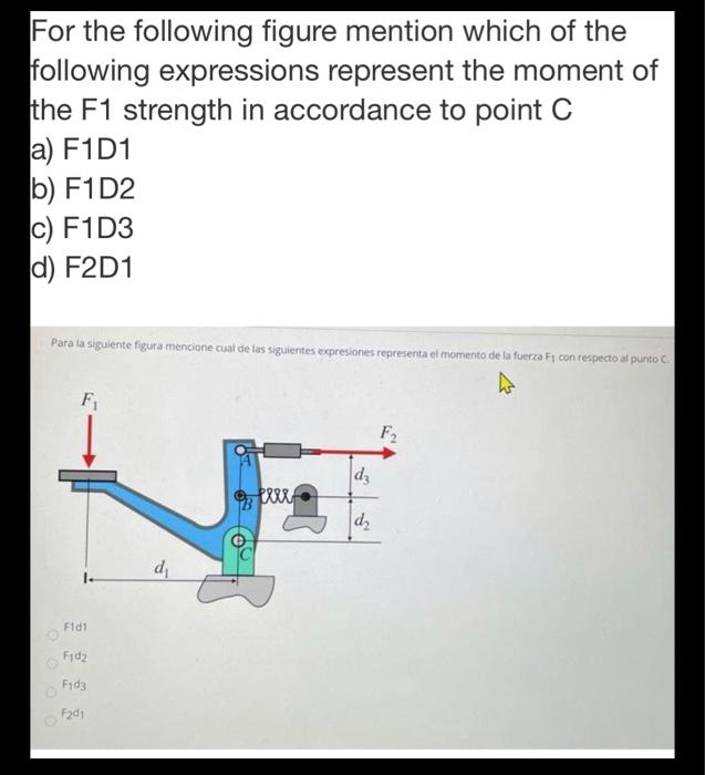 Solved For the following figure mention which of the | Chegg.com