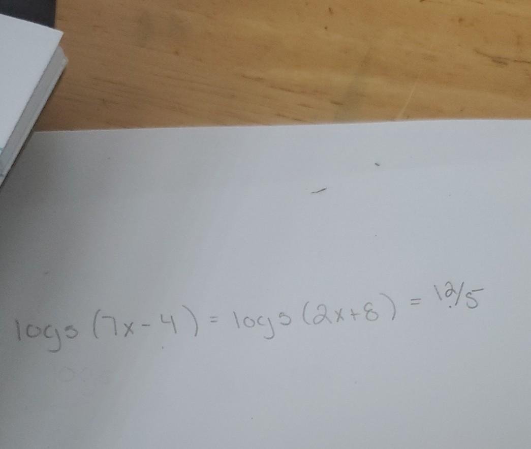 Solved the answer is 12/5 but I don't know how how is | Chegg.com