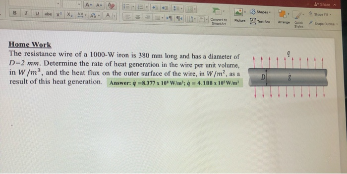 Solved 2Share A A- A- Shapes Shape Fil B U obe x X, A. | Chegg.com