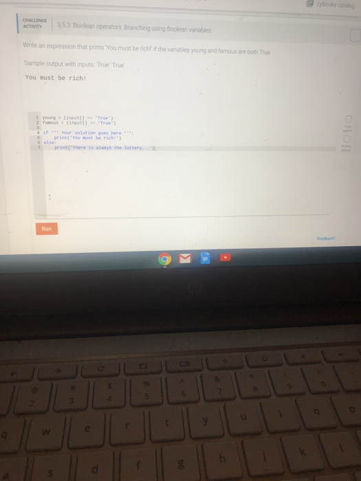 Solved Challenge Activity 353 Boolean Coerators Branching 