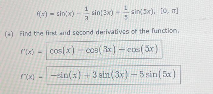 Solved Graph f, f' and f Solved Graph f, f' and f