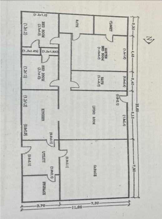 Solved The figure shows a layout of a single-family detached | Chegg.com
