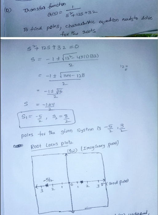 Solved When noticing the answers, they used the Abc formula | Chegg.com