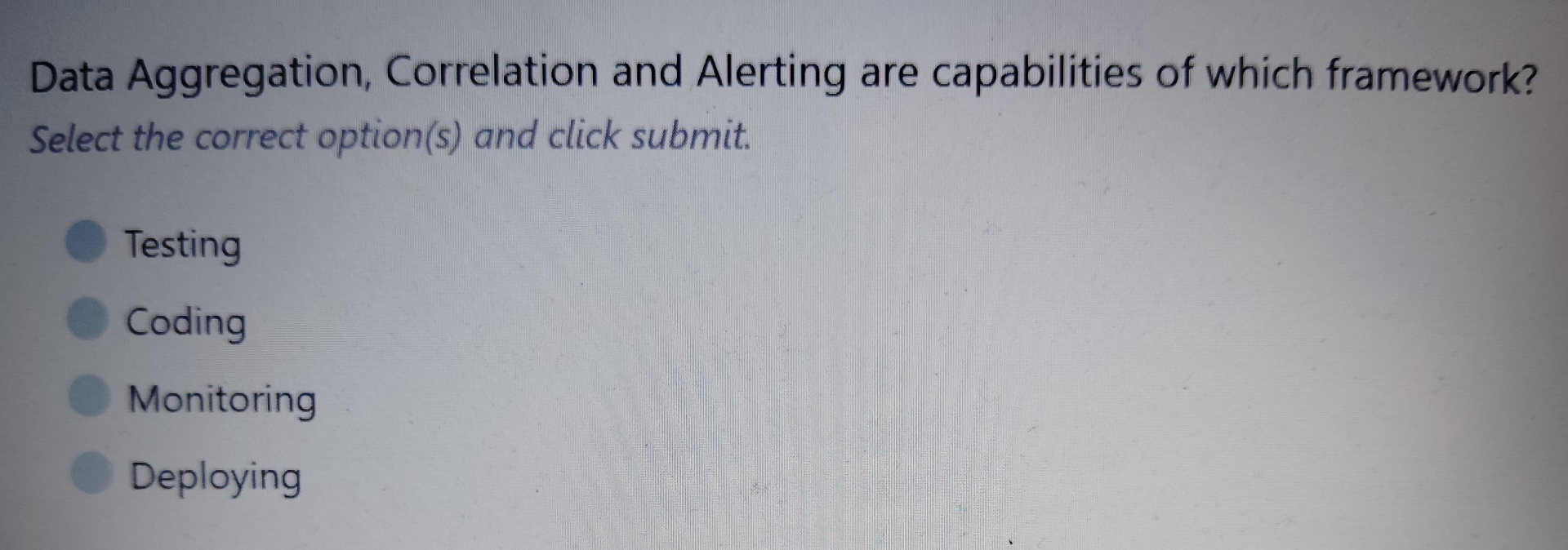 Solved Data Aggregation Correlation And Alerting Are