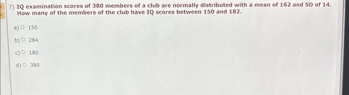 Solved Given a non-standard normal random variable (X) with | Chegg.com