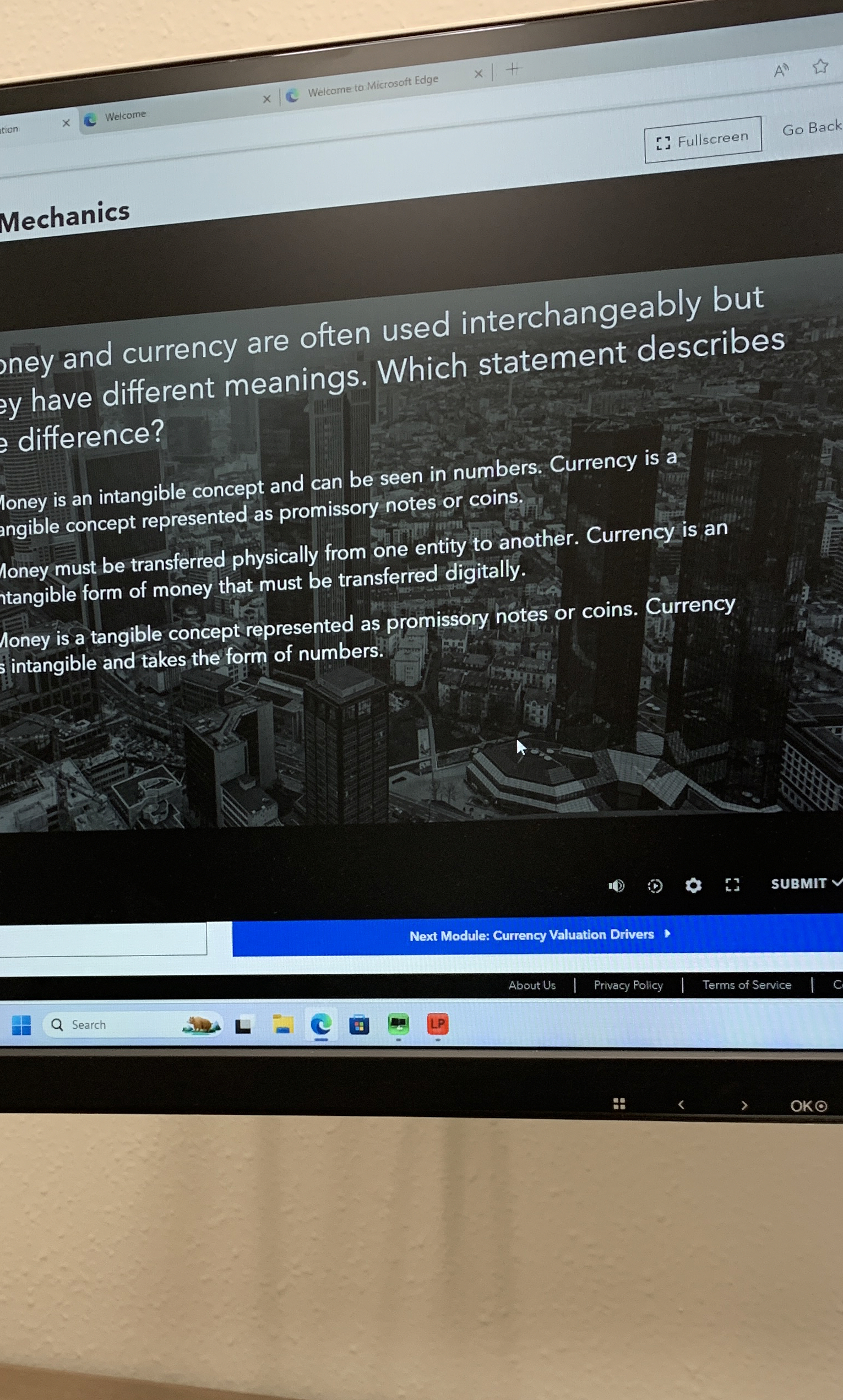 Solved ney and currency are often used interchangeably buty | Chegg.com