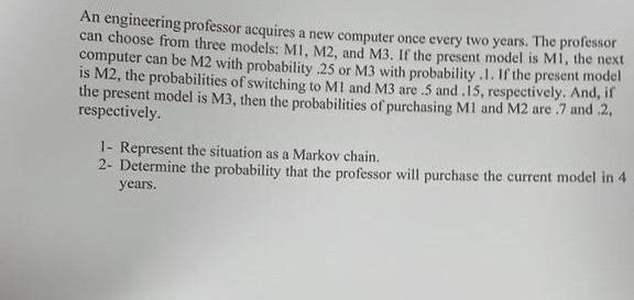 Solved Operation research course I need the answer for this | Chegg.com