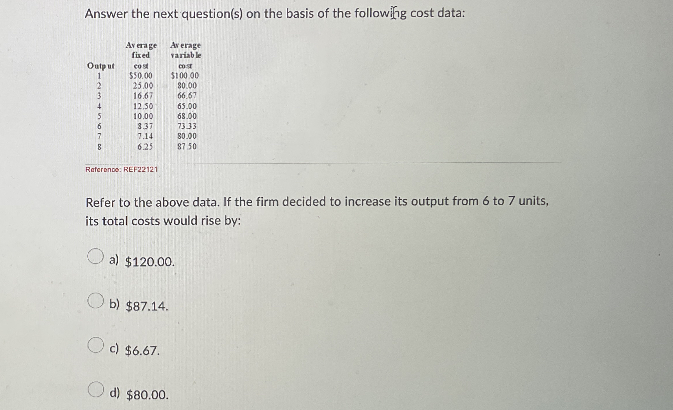 Solved Answer the next question(s) ﻿on the basis of the | Chegg.com