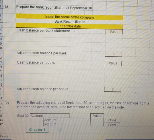 Solved Prepare bank reconciliation and adjusting entries | Chegg.com