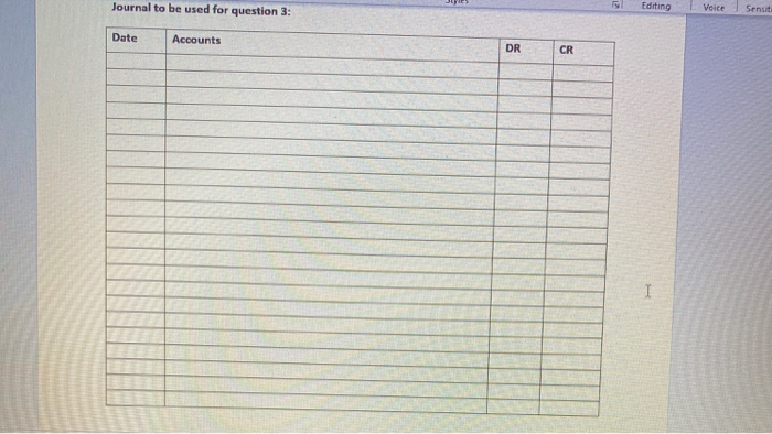 Solved 3. ENTRIES FOR RECEIPT OF NOTES RECEIVABLE (10 | Chegg.com