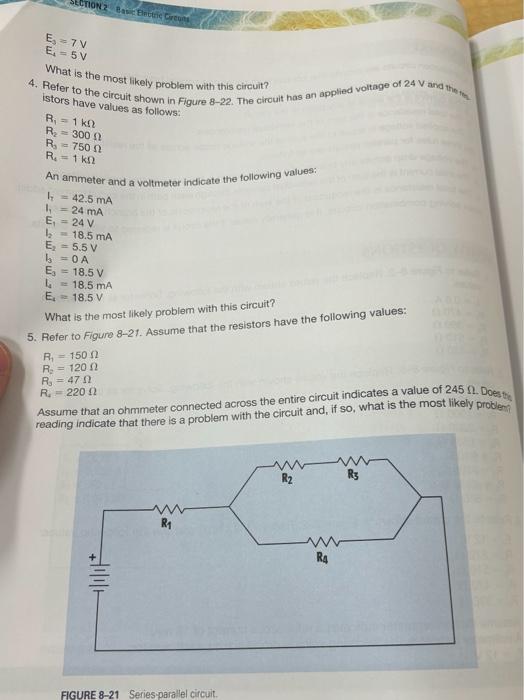 Solved FIGURE 8-2 Tracing the current paths through a | Chegg.com