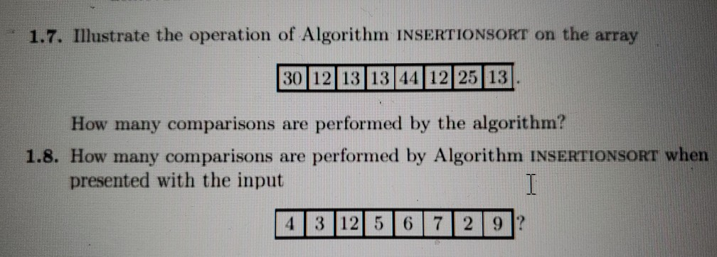 Solved 17 Illustrate The Operation Of Algorithm 