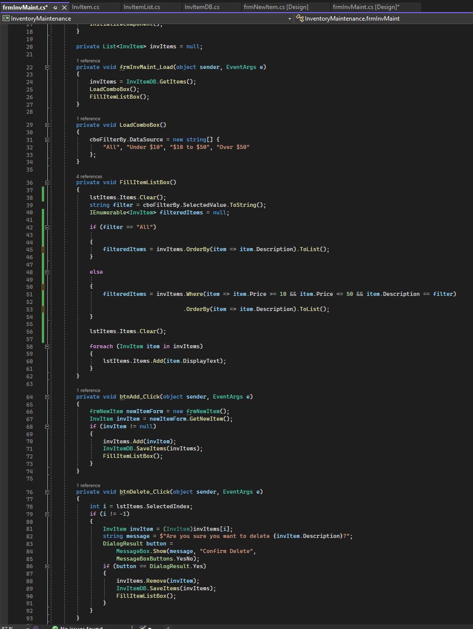 Solved Code in c#. ﻿please keep in mind that I am a complete | Chegg.com
