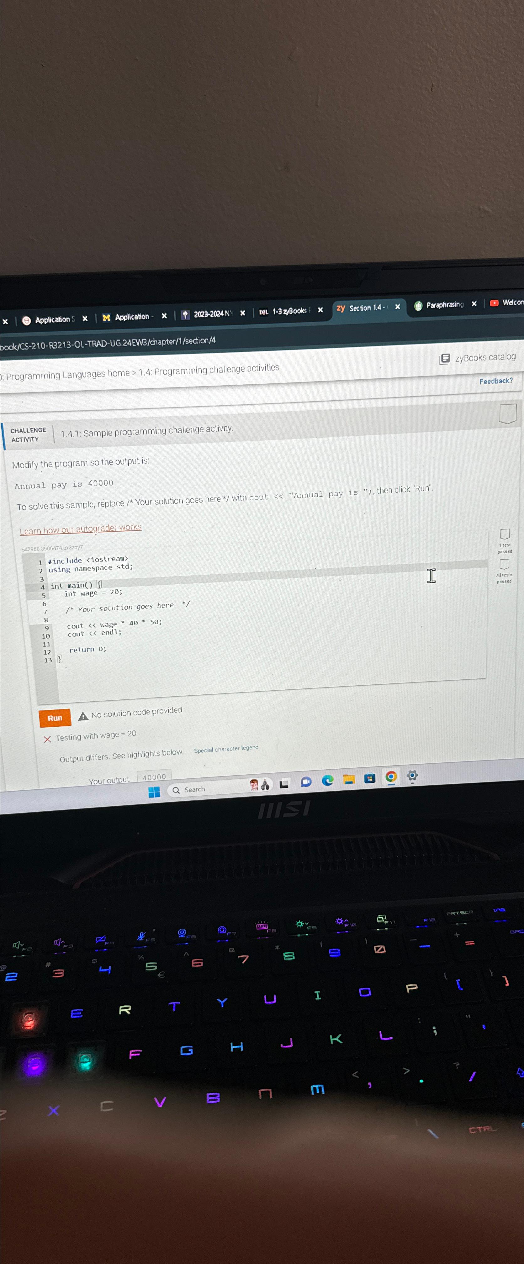 Solved Question | Chegg.com