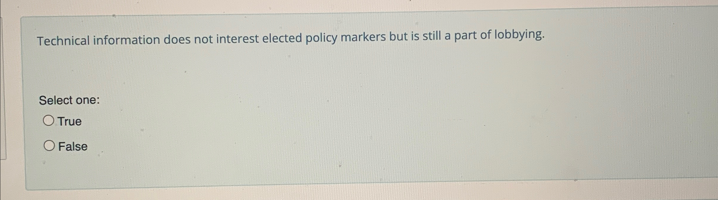 Solved Technical information does not interest elected | Chegg.com