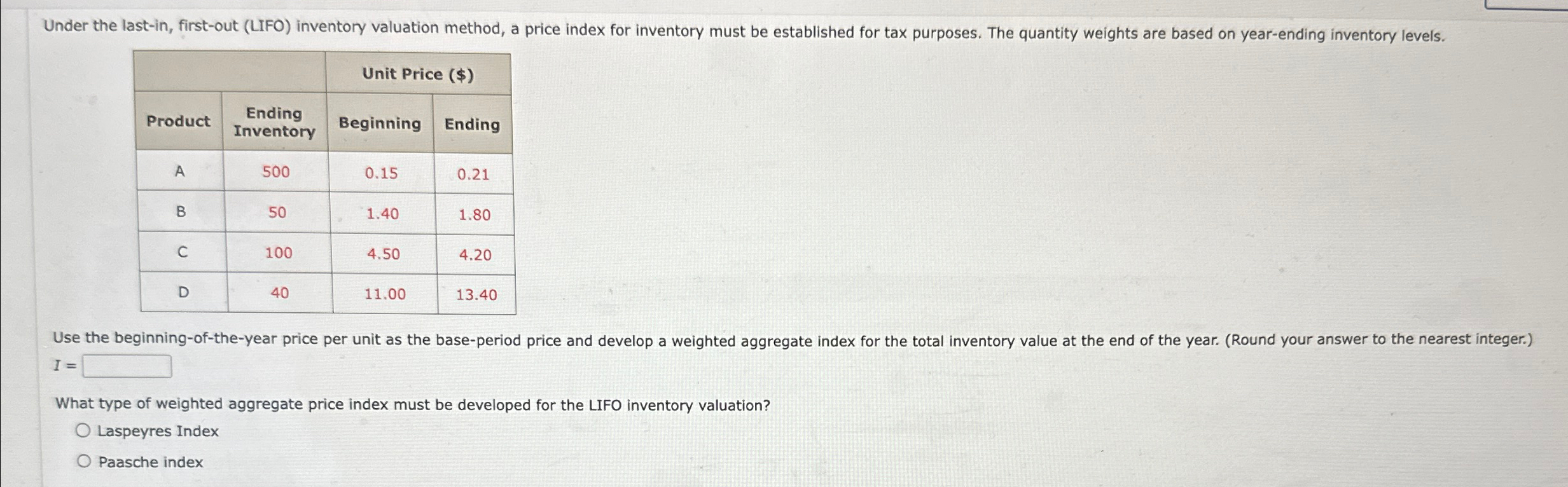 Solved Under the last-in, ﻿first-out (LIFO) ﻿inventory | Chegg.com