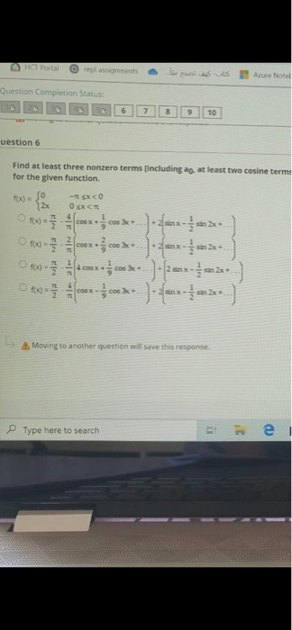 Solved HCT Portal @ repl assignments to us as as Azure Note | Chegg.com