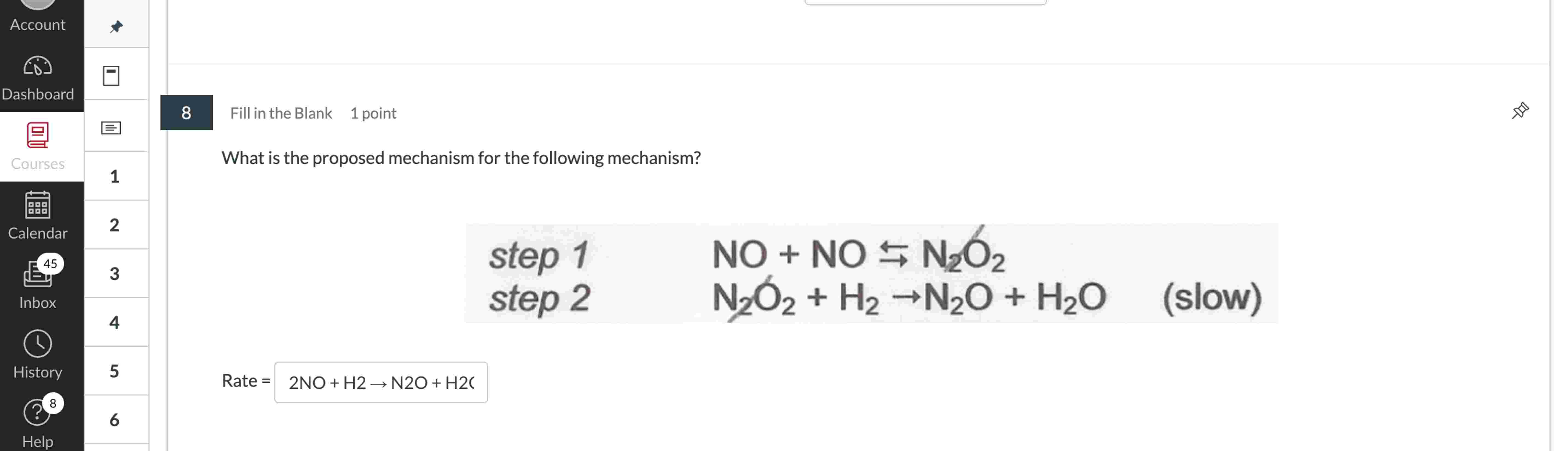 Solved What is ﻿the proposed mechanism for the following | Chegg.com