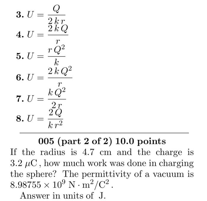 Solved Consider a conducting sphere in a vacuum, with radius | Chegg.com