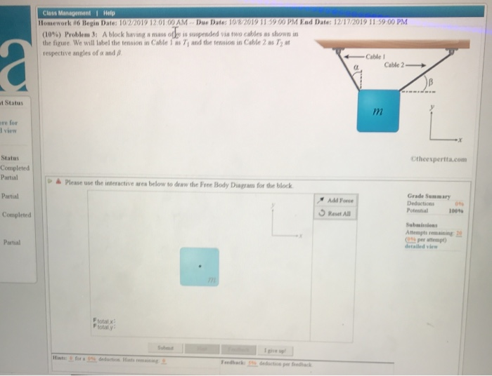Solved Class Management | Help Homework 6 Begin Date: | Chegg.com