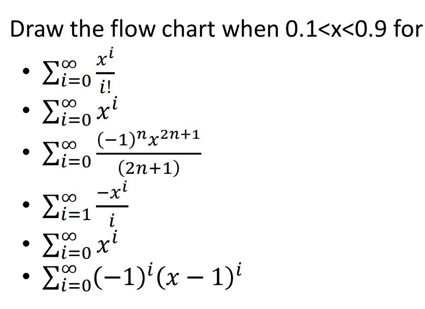 Draw the flow chart when | Chegg.com